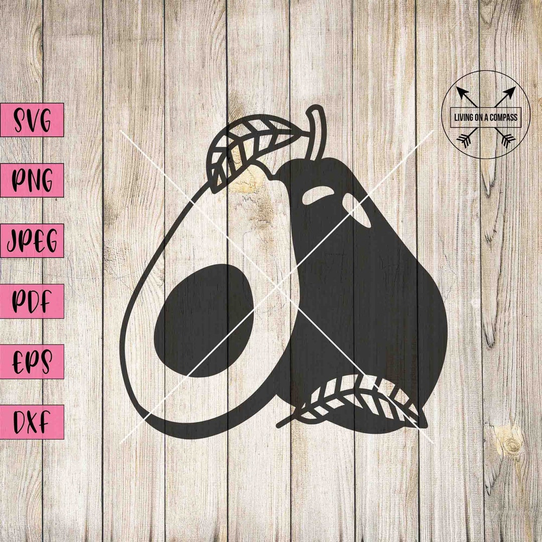 Aguacate svg, clipart de frutas, aguacate, camisa de aguacate, arte de ...