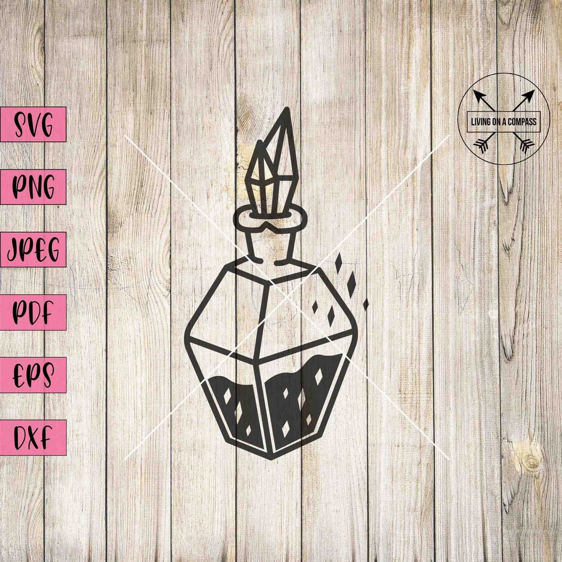 Potion Svg Potion Clip Art Potion Labels Potion Enamel Pin - Etsy