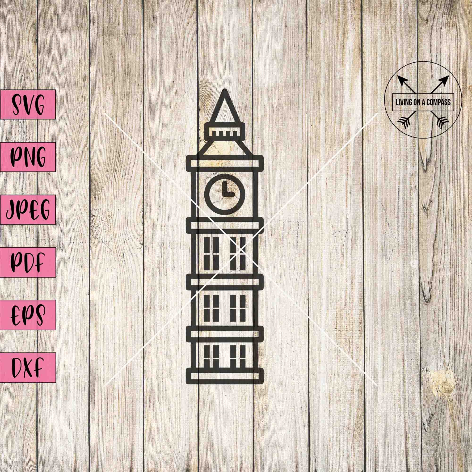 Big Ben Svg, Big Ben Png, Big Ben Clipart, Big Ben Cricut, Big Ben Cut ...