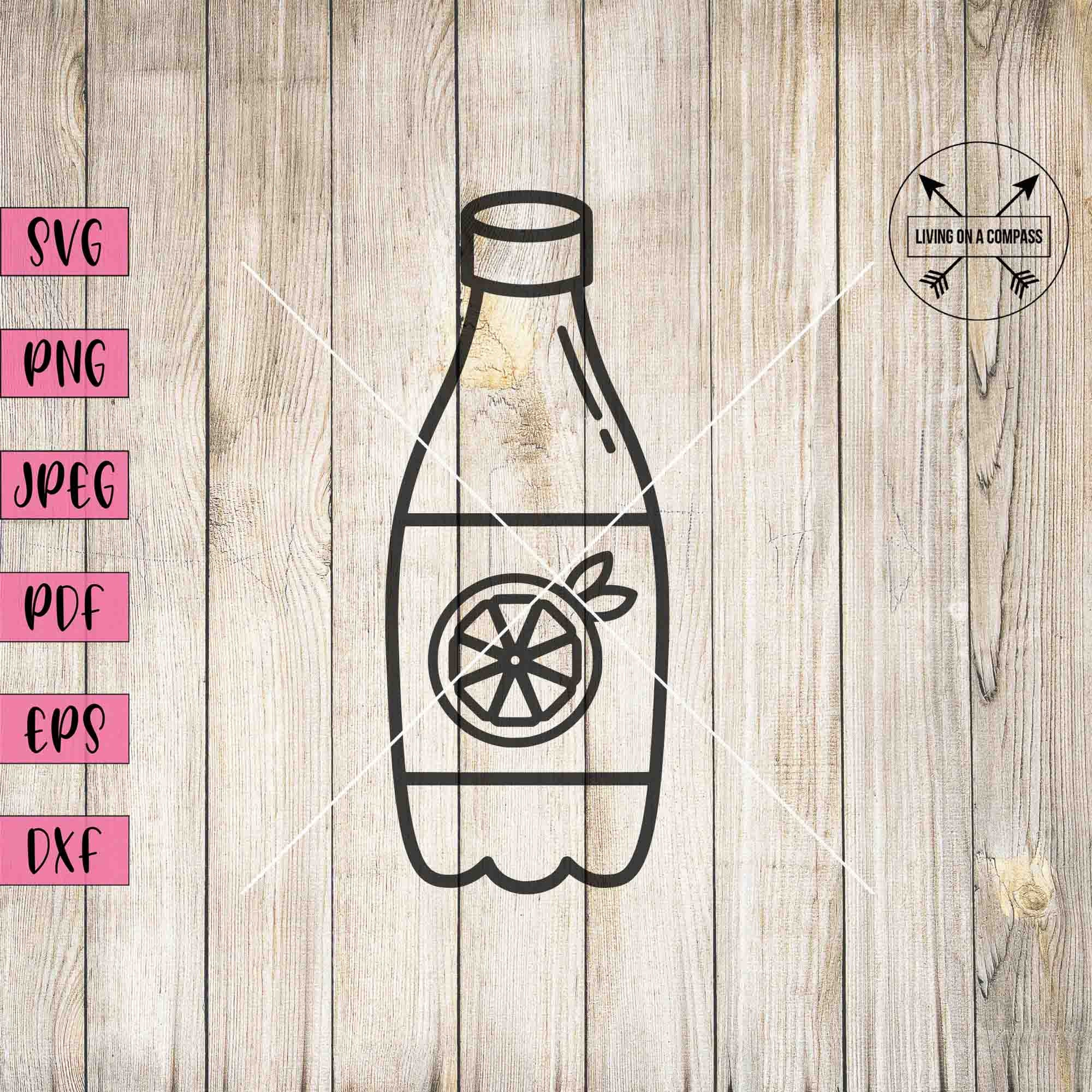 Orange Soda, Soda Bottle Svg, Drink Svg, Drinks Clipart, Soda Cut File ...