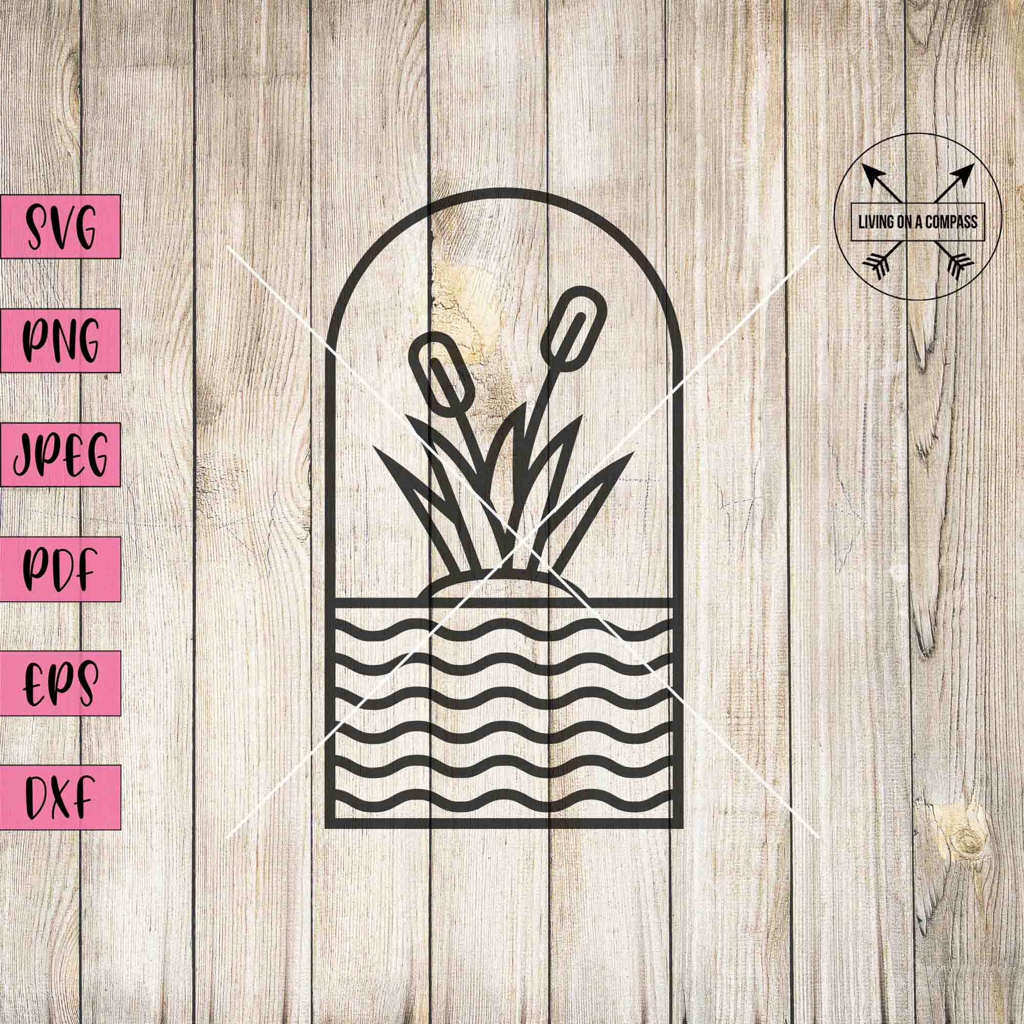 Cattail Svg Cattail Png Cattail Clipart Cattail Cut File - Etsy