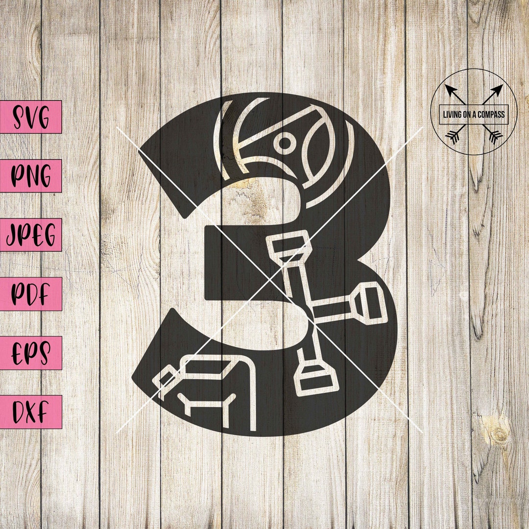 Mechanical Number 3 Svg, Automotive Art, Cogs Gears, Gear Svg, Mechanic ...