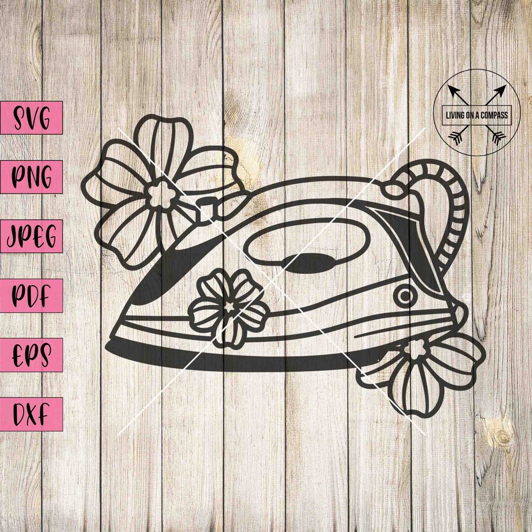 Clothes Iron Svg, Iron Svg, Iron Clipart, Laundry Svg, Laundry Clipart ...