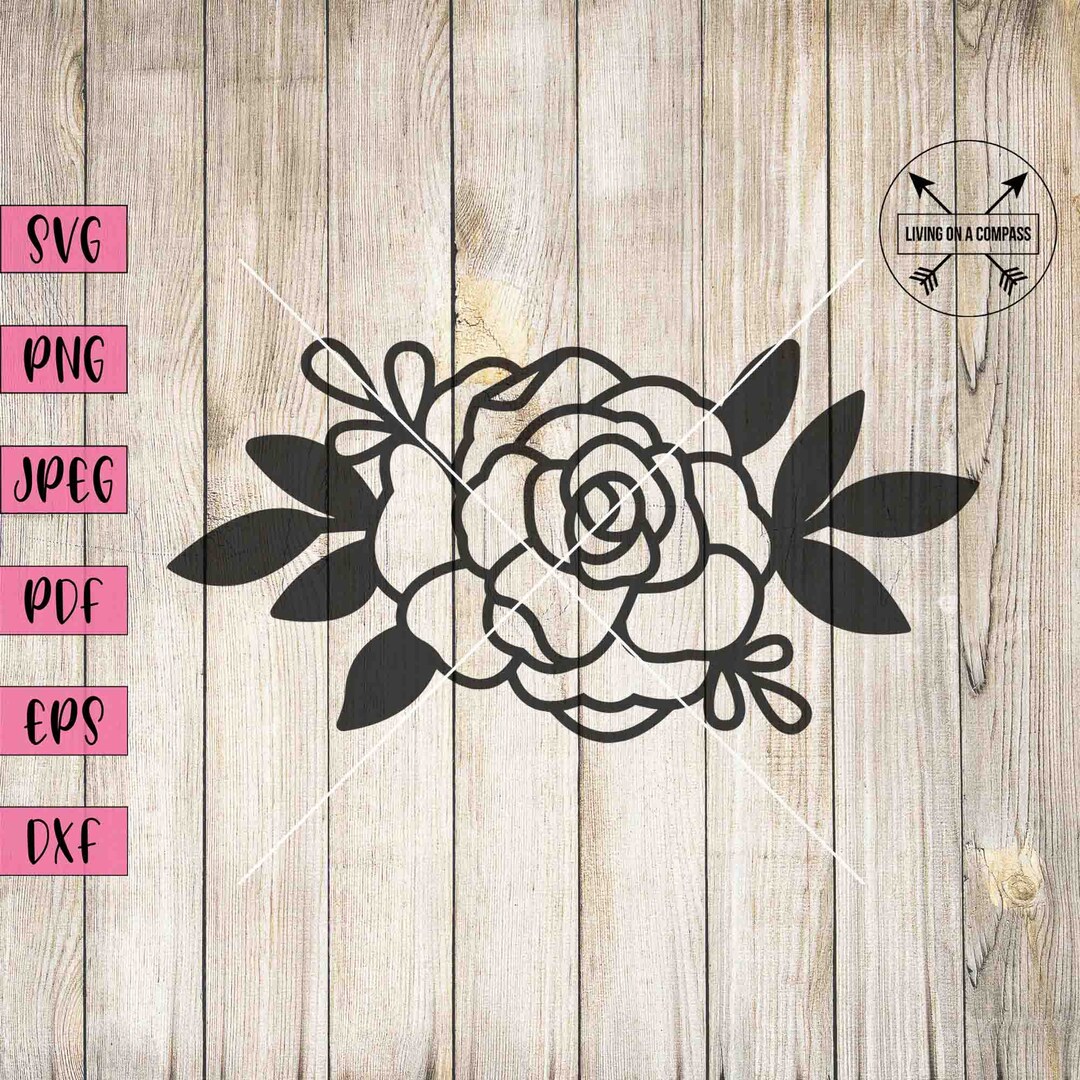 Rosa svg, imágenes prediseñadas de rosa, rosas svg, flores silvestres ...