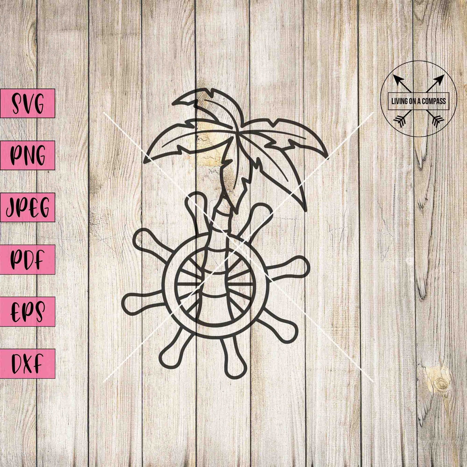 Palm Tree Svg Palm Tree Printable Palm Tree Clipart Pirate - Etsy