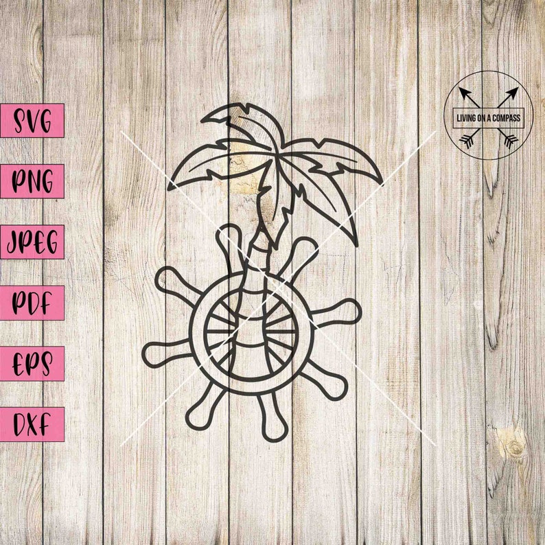 Palm Tree Svg Palm Tree Printable Palm Tree Clipart Pirate - Etsy
