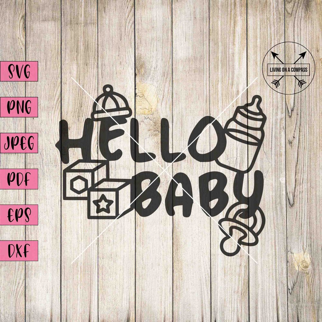 Hello Baby Sign, Hello Baby Clipart, Hello Baby Banner, Welcome Baby ...