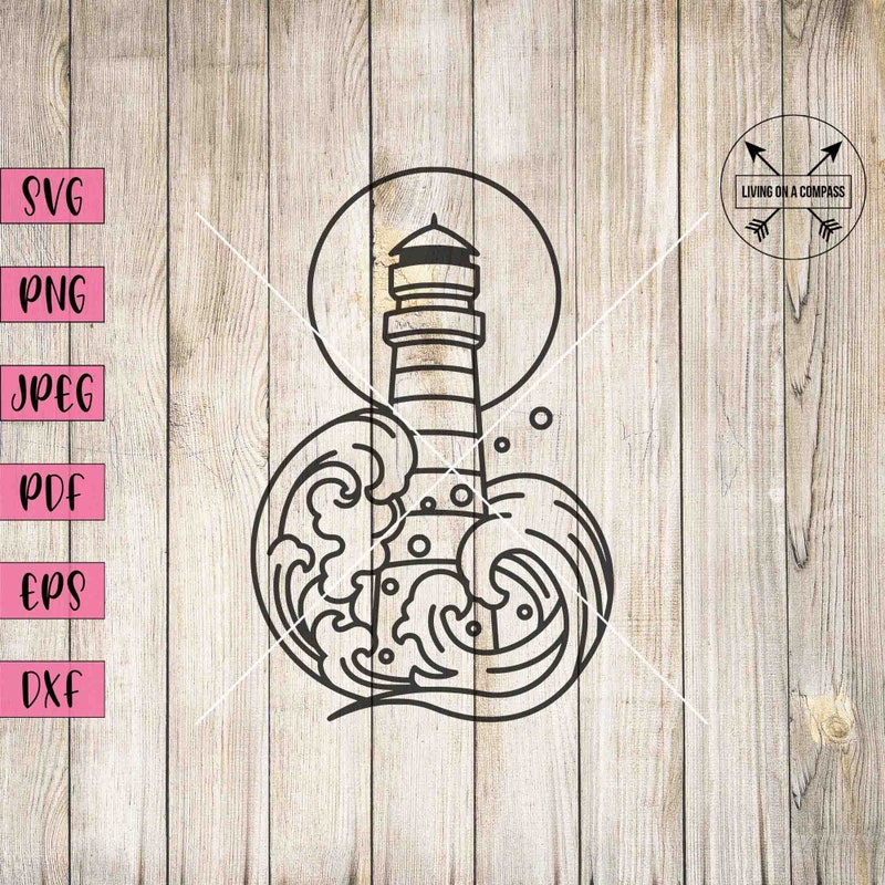 Lighthouse Wall Decal - Etsy