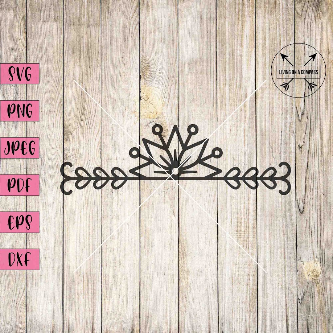 Flower Border Svg, Daisy Svg, Daisy Clipart, Floral Border Svg, Leaf ...
