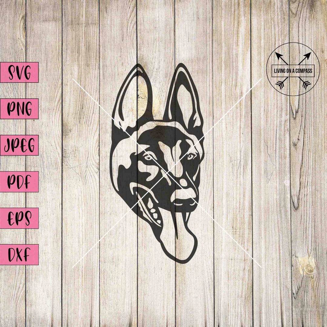 Belgische mechelse herder svg Belgische maliois decor hond - Etsy Nederland