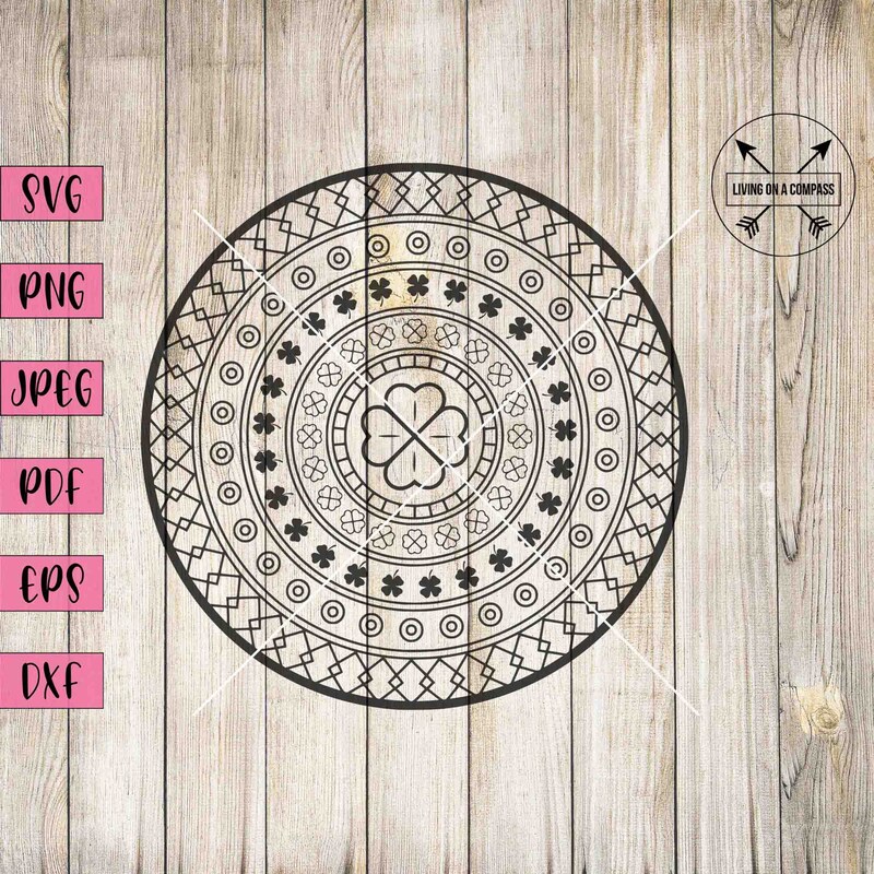 Mandala St. Patrick's Day - Etsy