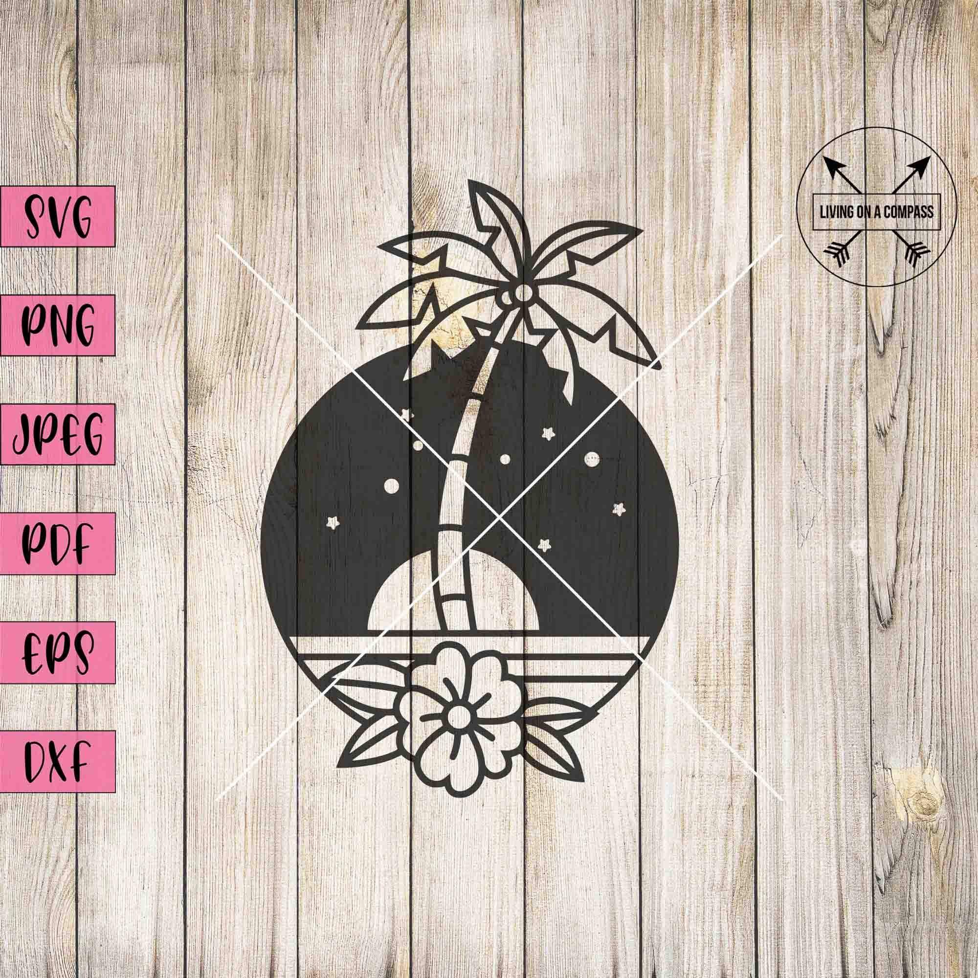 Beach Svg, Beach Decor, Sunset Svg, Beach Sign, Sunset Svg, Sunset ...