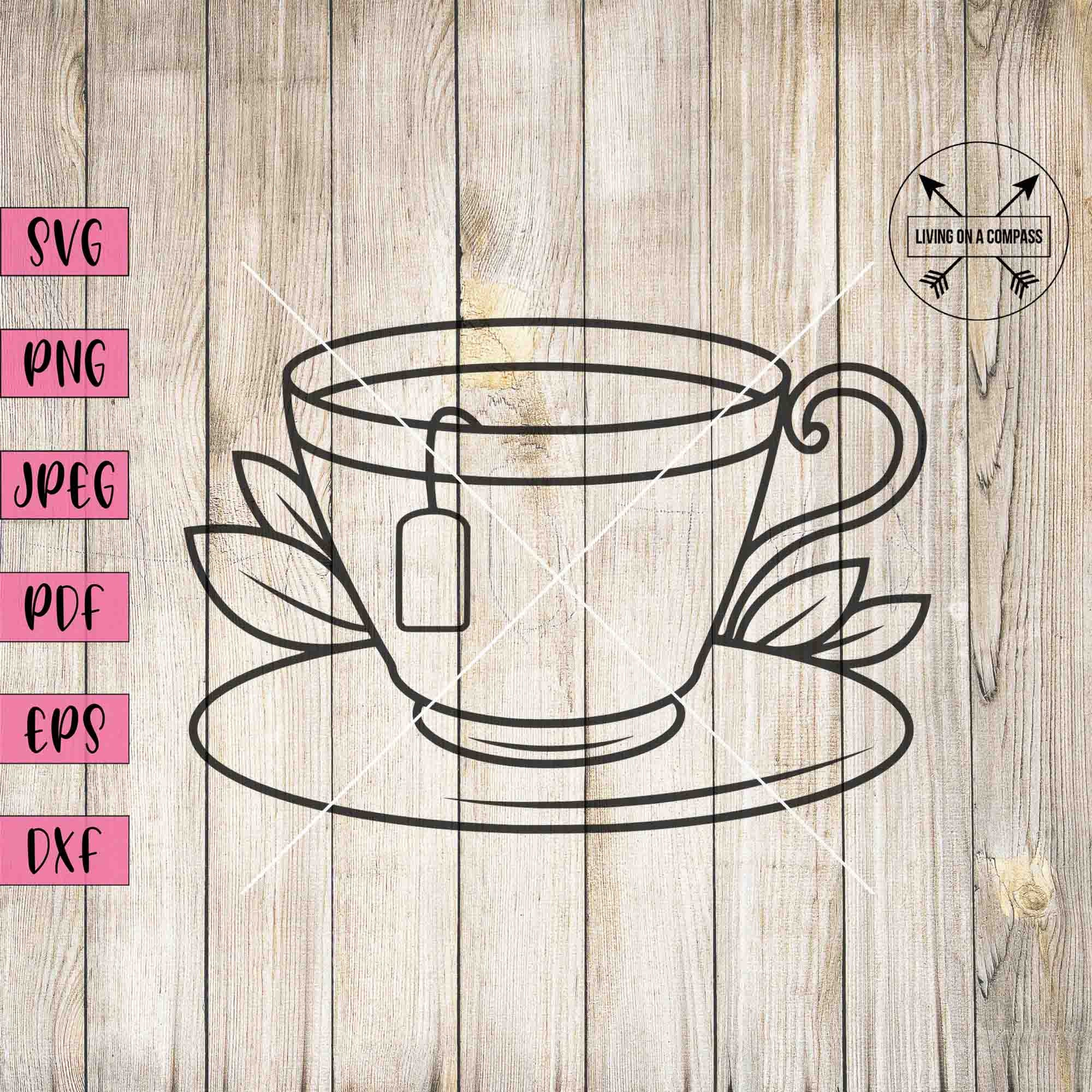 Tea Svg Teacup Clipart Teacup Svg Drink Svg Tea Party - Etsy New Zealand