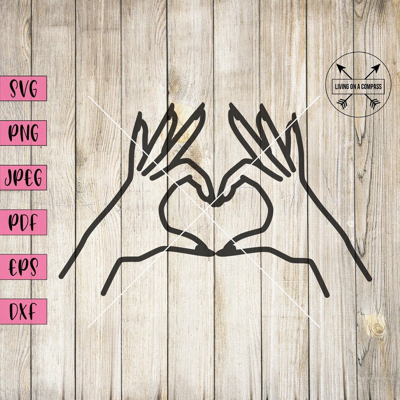 Mains de cœur svg, coeur svg, amour svg, main svg, mains, svg, mains ...