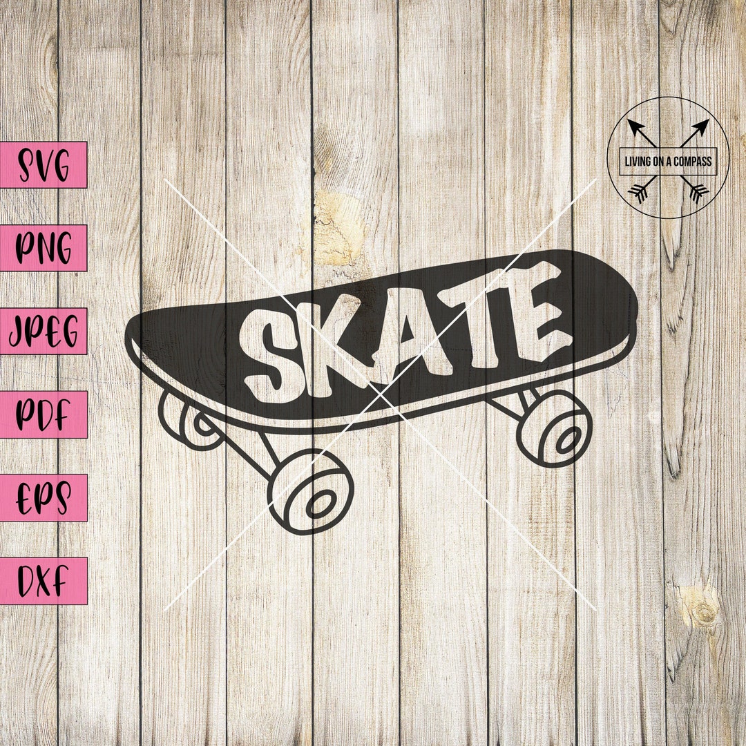 Skateboard Svg, Skateboard Clipart, Skate Board, Sports Svg, Sports Png ...