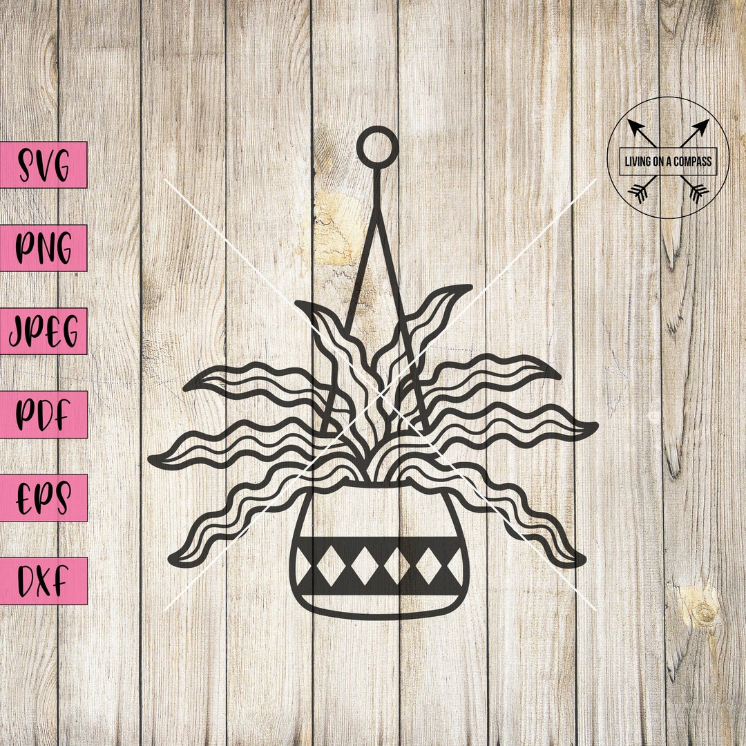 Plant Svg, Plant Decor, Plant Sticker, Plant Stickers, Plant Wall Art ...