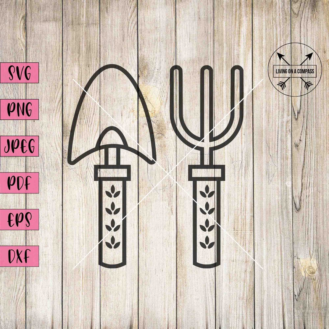 Gardening Svg, Gardening Clipart, Garden Tools Clipart, Garden Svg ...