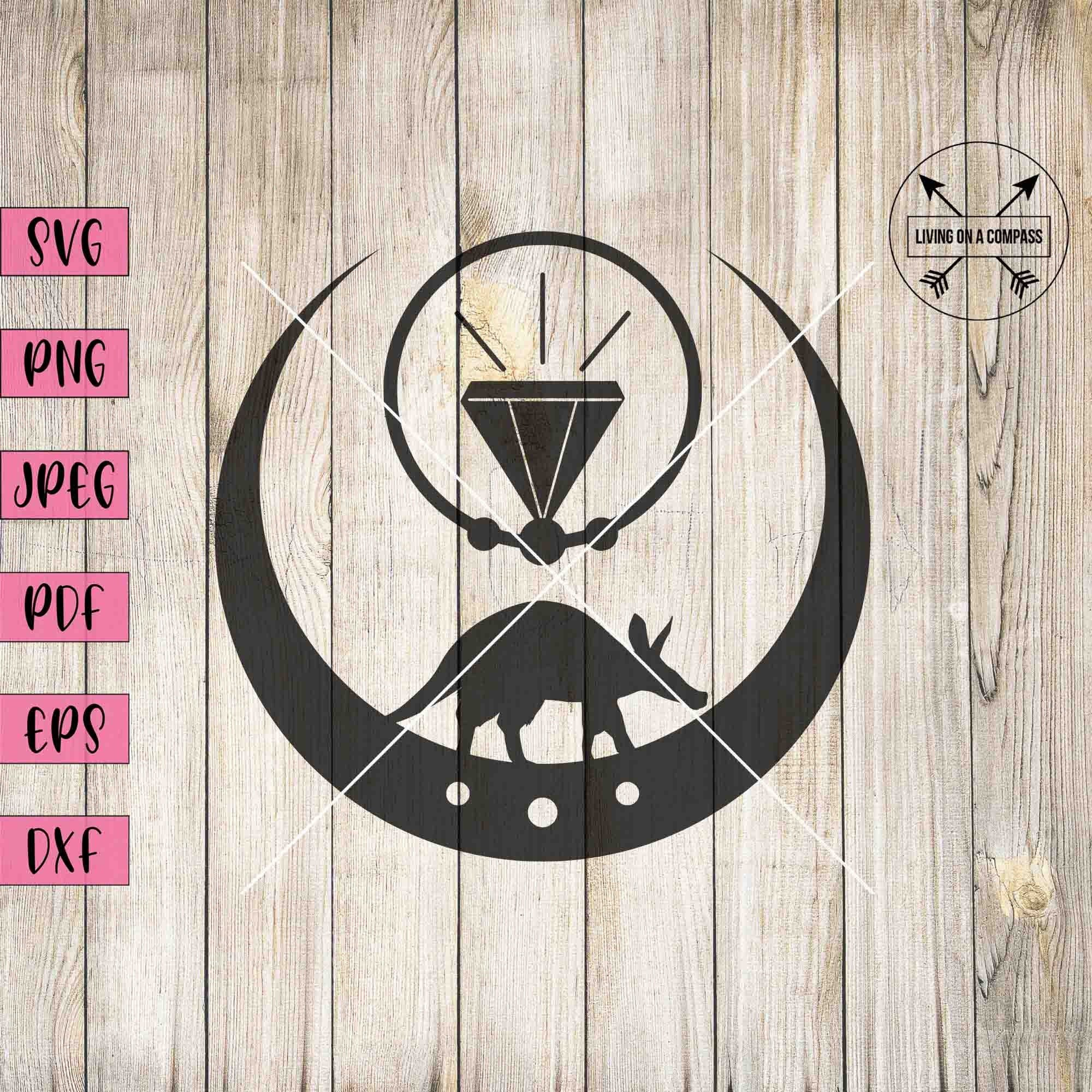 Armadillo Svg, Armadillo Sticker, Celestial Stickers, Celestial Decor ...