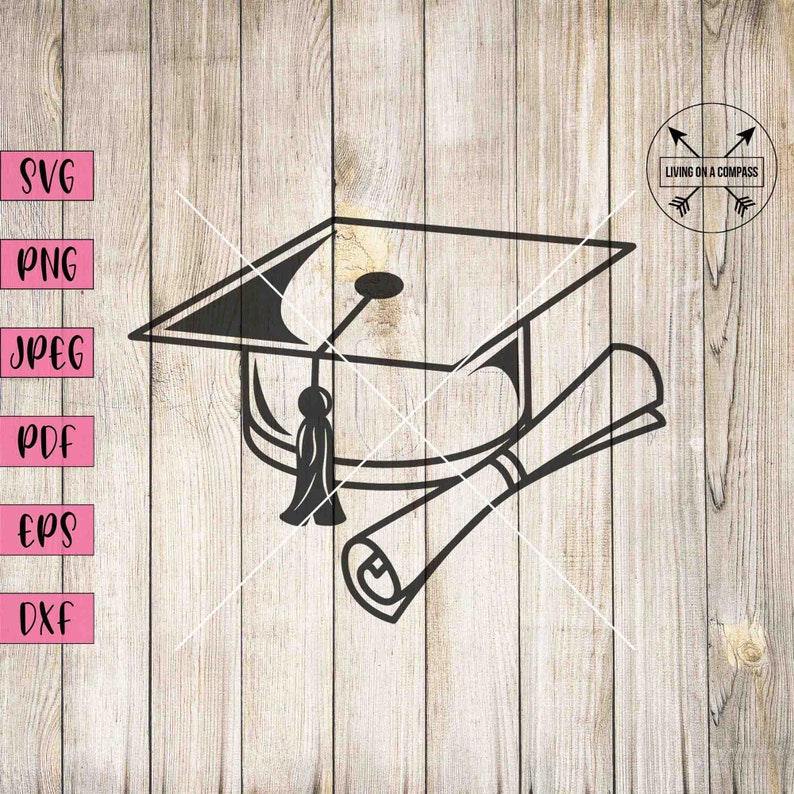 Graduation Cap Svg, Diploma Clipart, Congratulations Svg, Graduation ...