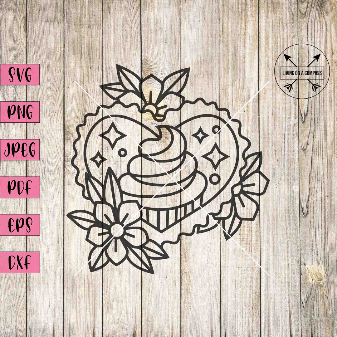 Cupcake Svg, Cupcake Cutting File, Sweets Clipart, Dessert Svg ...