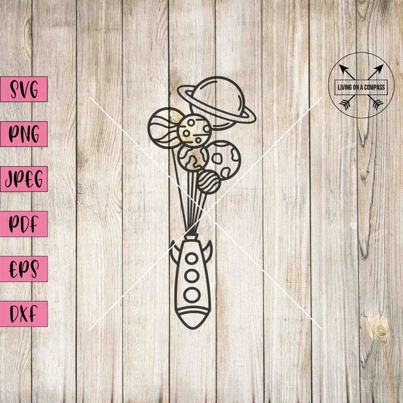 Rocket Svg Space Svg Rocket Wall Decal Rocket Print Rocket - Etsy