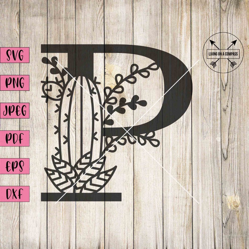 Letter P Svg - Etsy