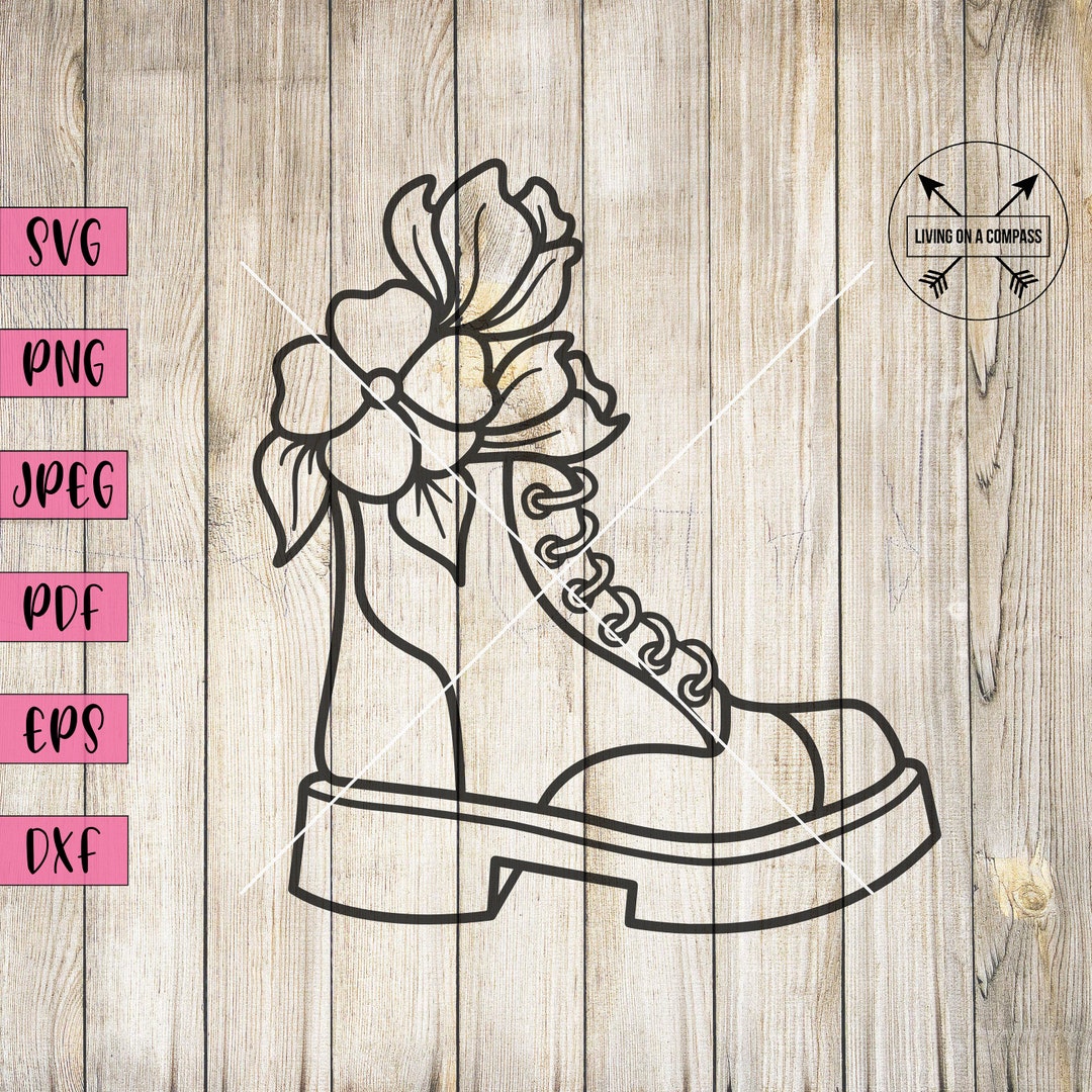 Boot Svg, Boots Svg, Combat Boots Women, Womens Winter Boots, Army ...