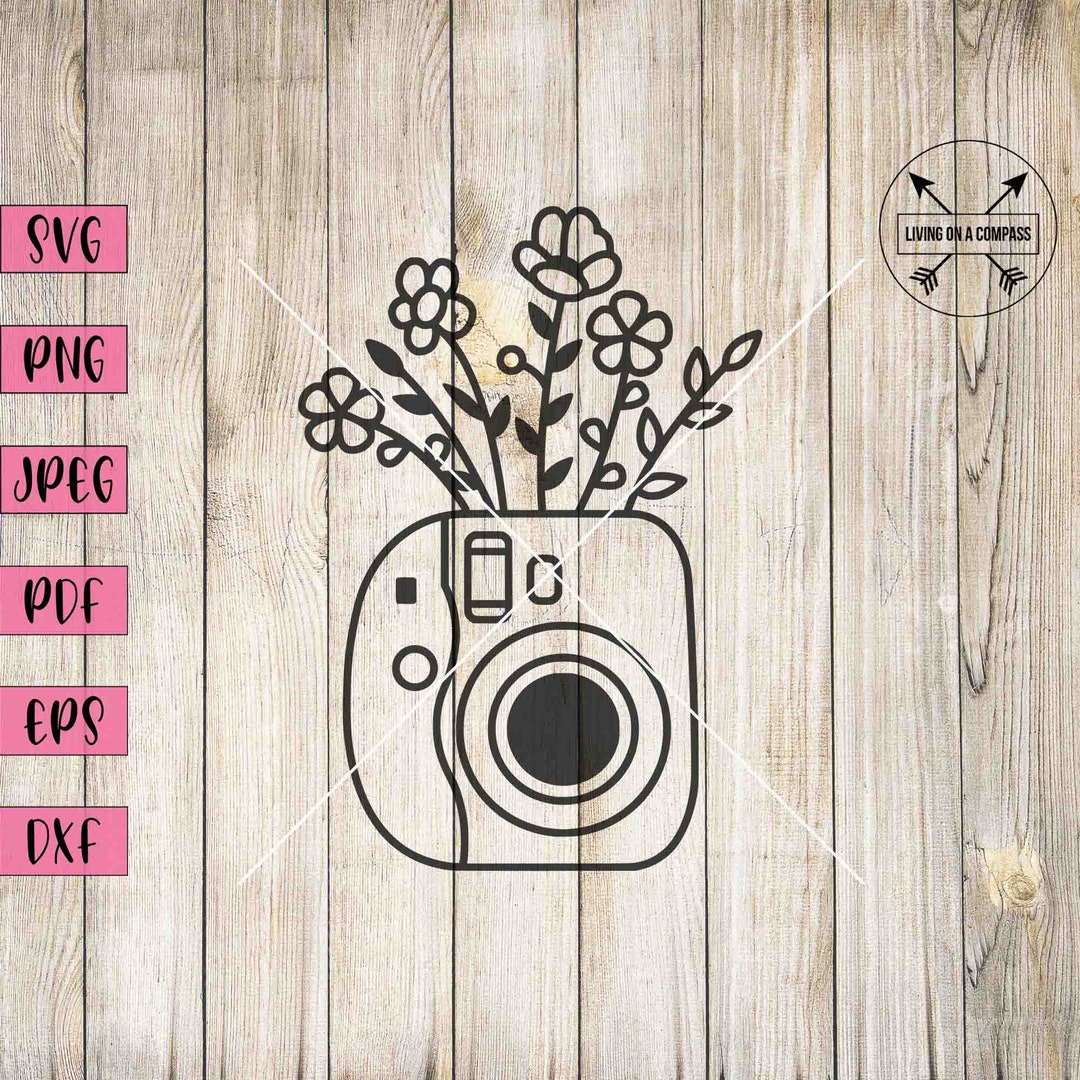 Camera Svg, Camera Png, Camera Clipart, Camera Svg File, Camera Wall ...