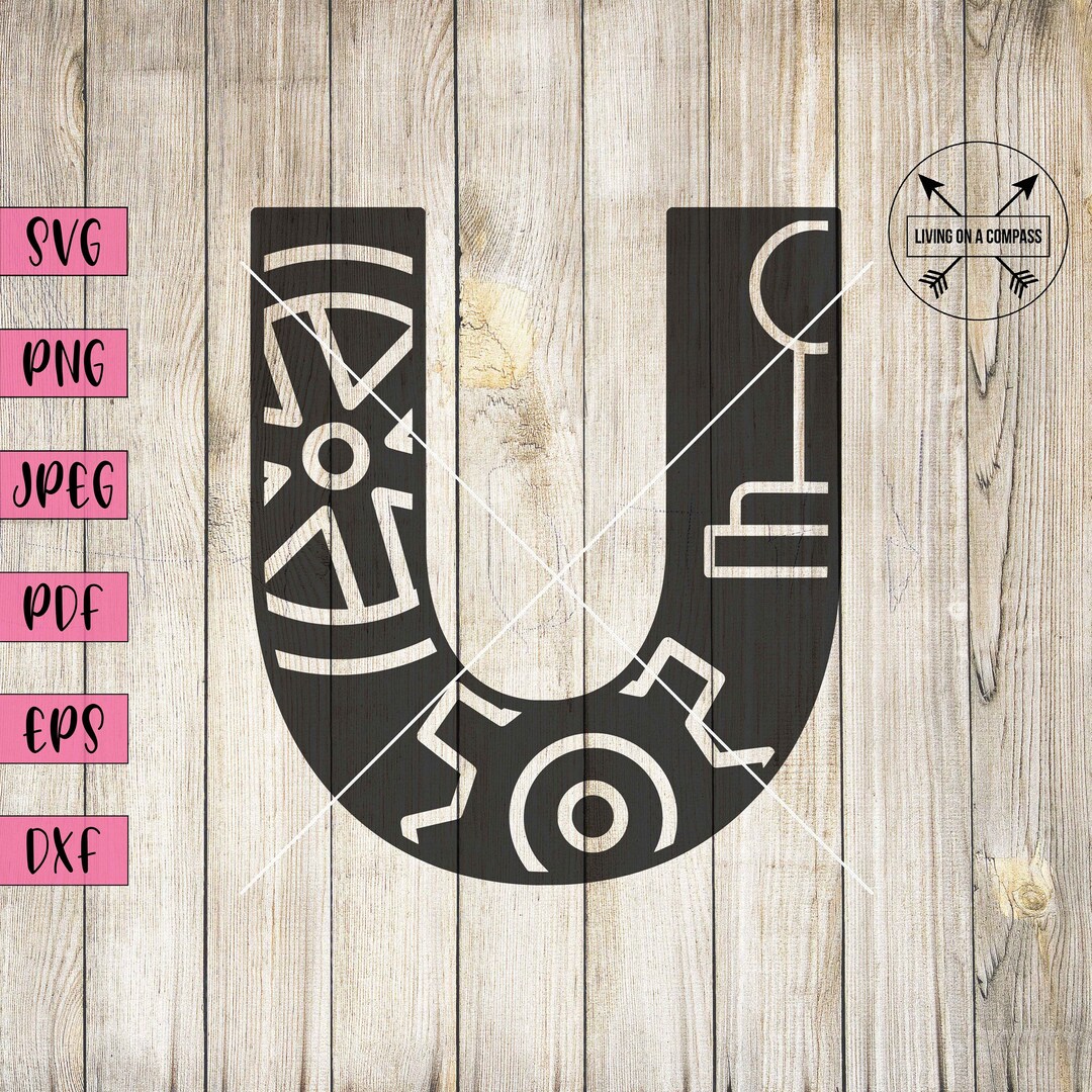 Mechanical Letter U Svg, Personalized Letter Art, Car Decals, Alphabet ...