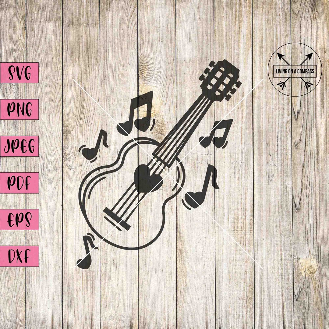 Guitarra svg, música svg, instrumento svg, guitarra clipart ...