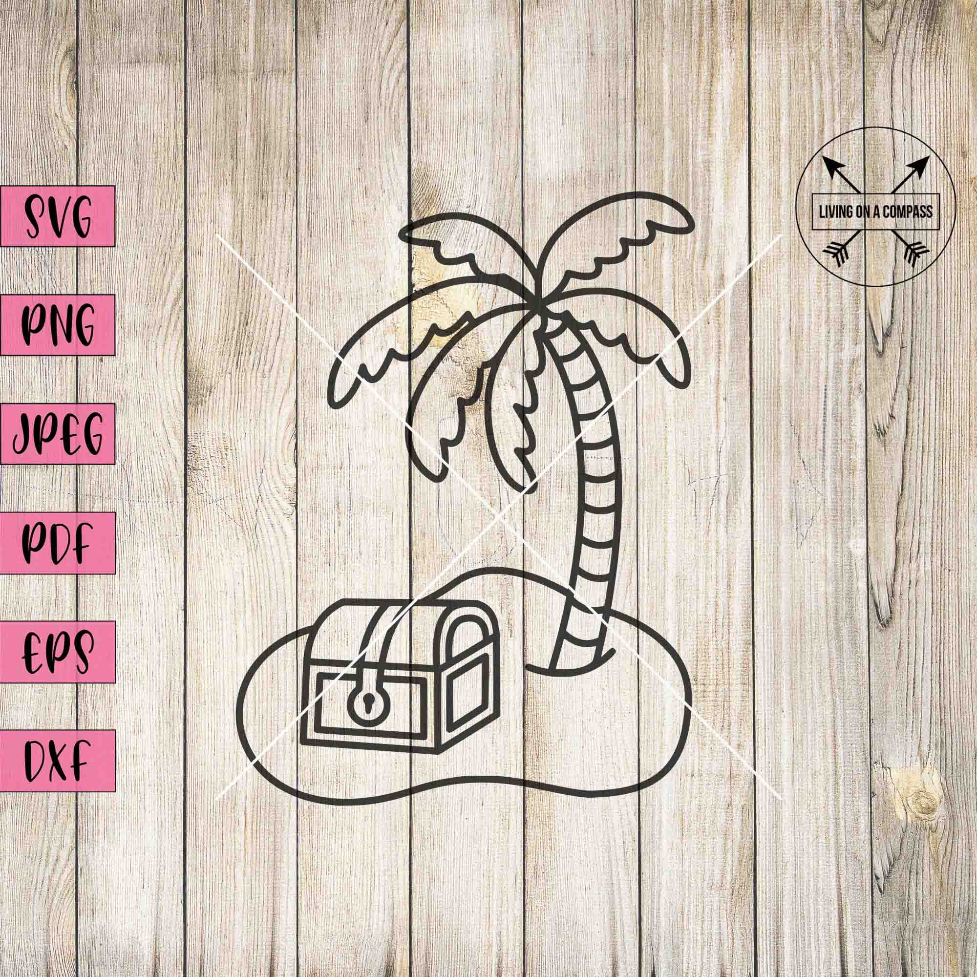 Treasure Chest Svg, Treasure Clipart, Pirate Svg, Pirate Clip Art ...