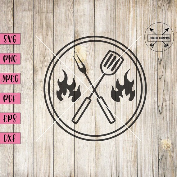 Bbq Tools Svg Personalised Bbq Tools Bbq Apron Grill Signs - Etsy