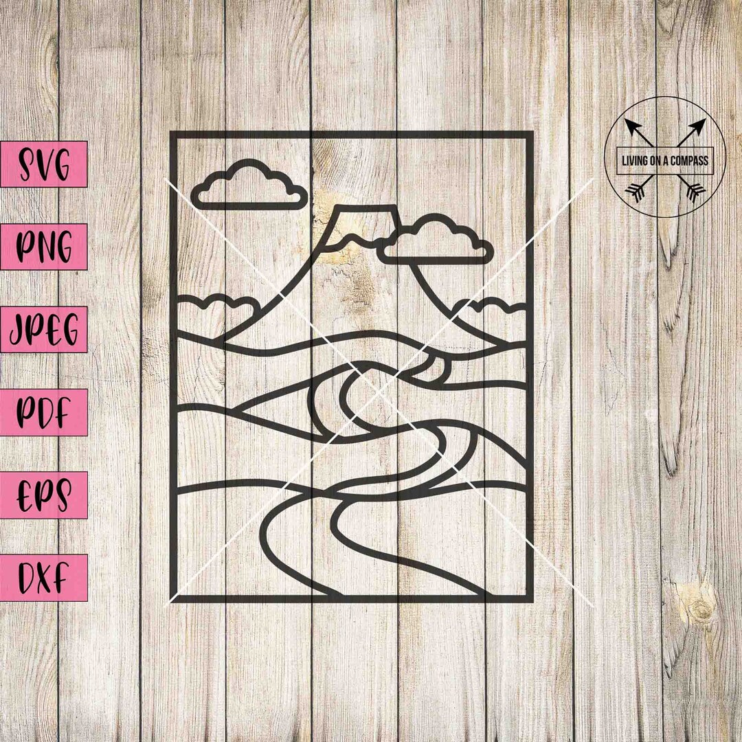 Volcano Svg, Volcano Png, Volcano Clipart, Volcano Cut File, Science ...