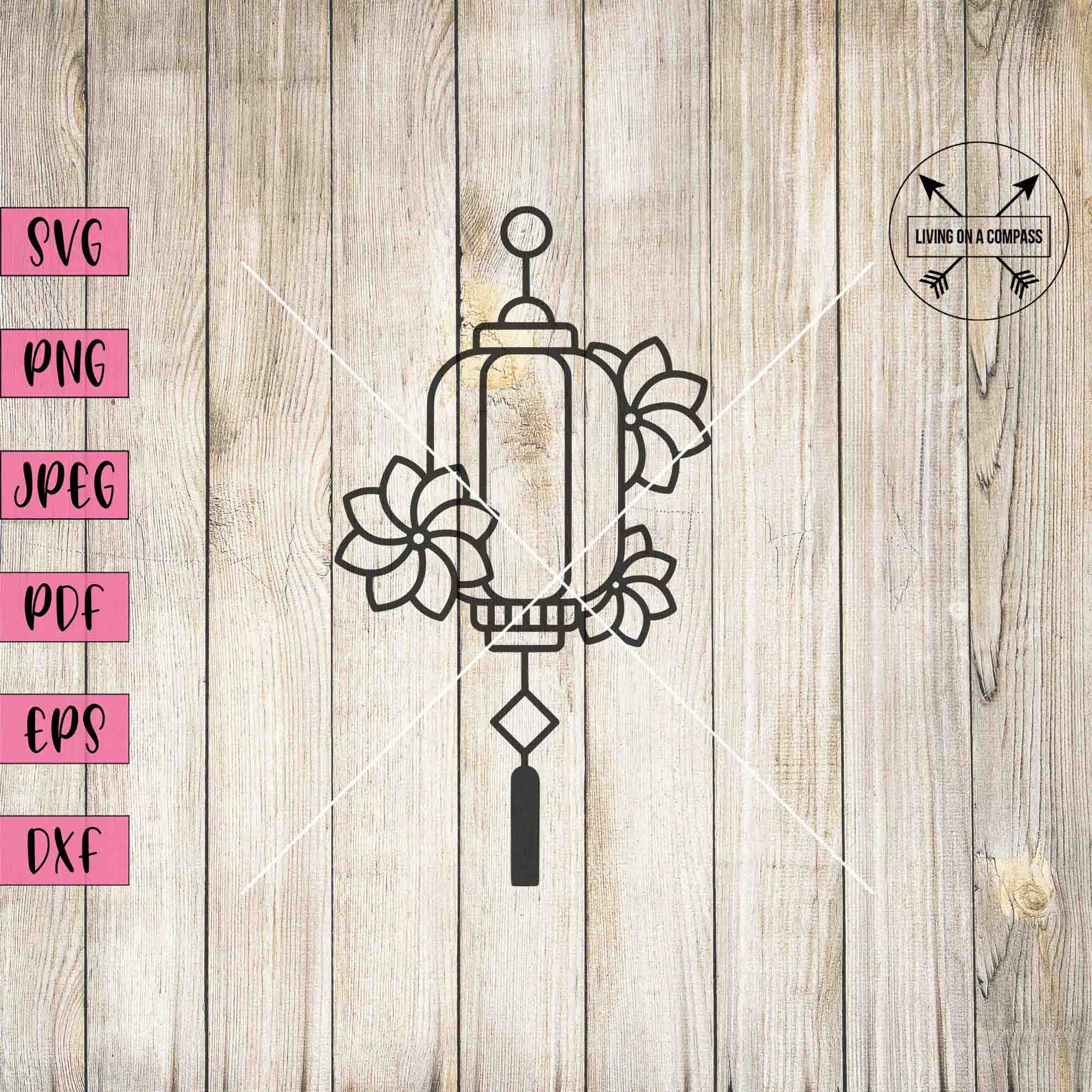 Lantern Svg, Lantern Clipart, Chinese New Year Clipart, Chinese New ...