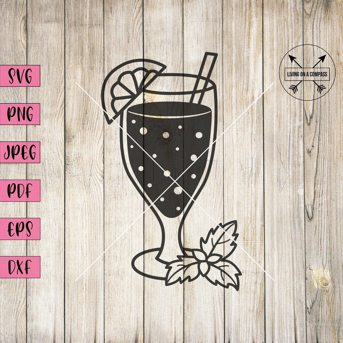 Fizzy Drink Svg Drink Svg Alcohol Svg Signature Drink Sign - Etsy