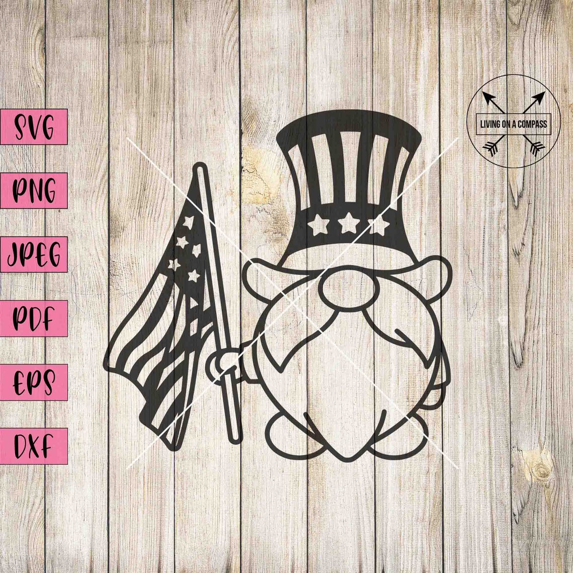 Uncle Sam Svg Uncle Sam Png July the Fourth 4th of July - Etsy