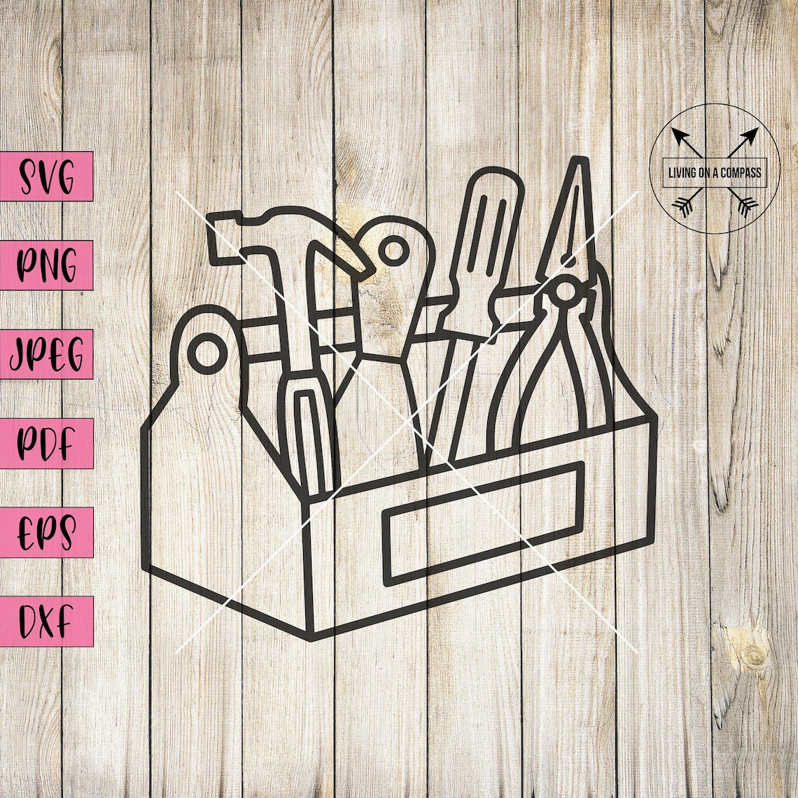 Tools Svg, Construction Wall Decal, Construction Birthday Svg, Custom ...