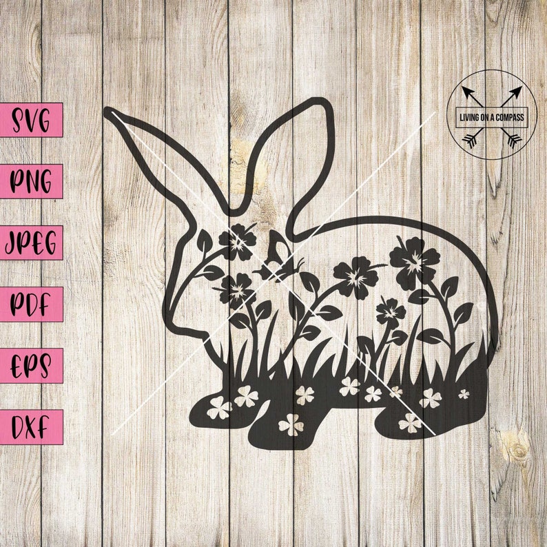 Rabbit Svg Bunny Svg Rabbit Print Peter Rabbit Cake Topper - Etsy