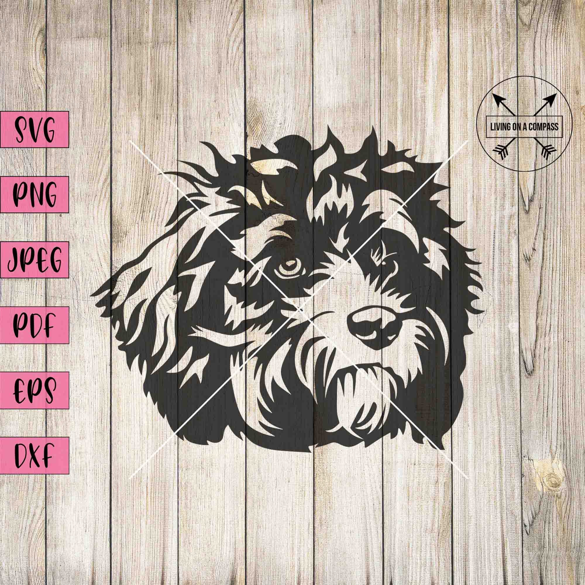 Cavapoo Svg, Cavapoo, Dog Svg, Dog Png, Dog Clipart, Dog Decal, Dog Art ...