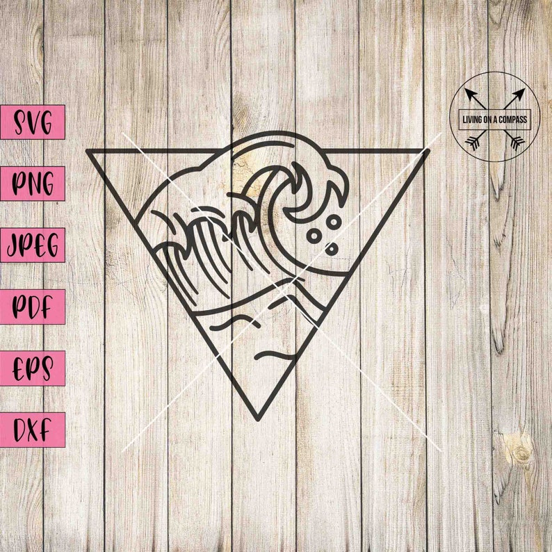 Wave Svg, Wave Png, Wave Clip Art, Waves Clip Art, Waves Svg, Ocean Svg ...