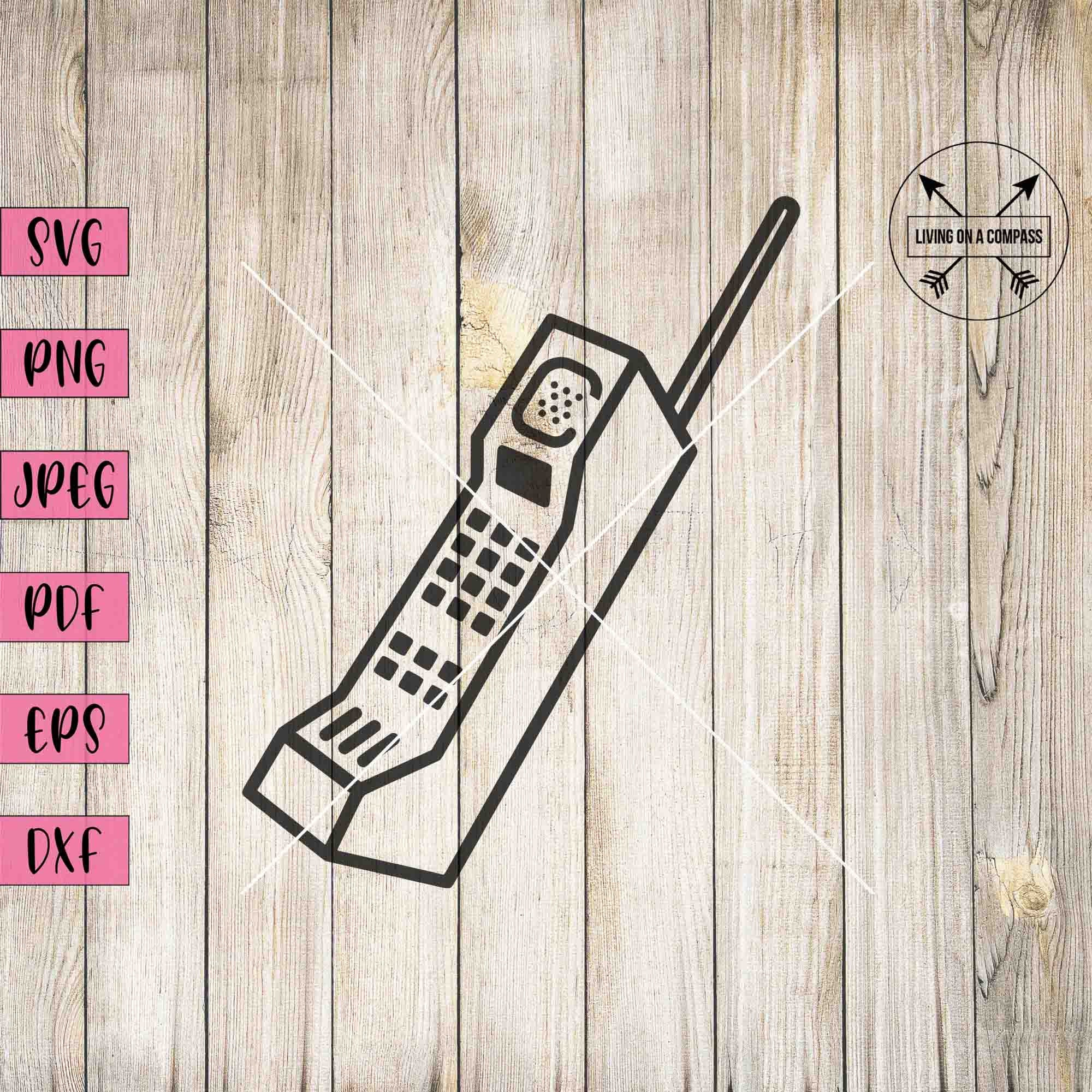 Telephone Svg, Satellite Telephone, Phone Svg, Telephone Clipart, Phone ...