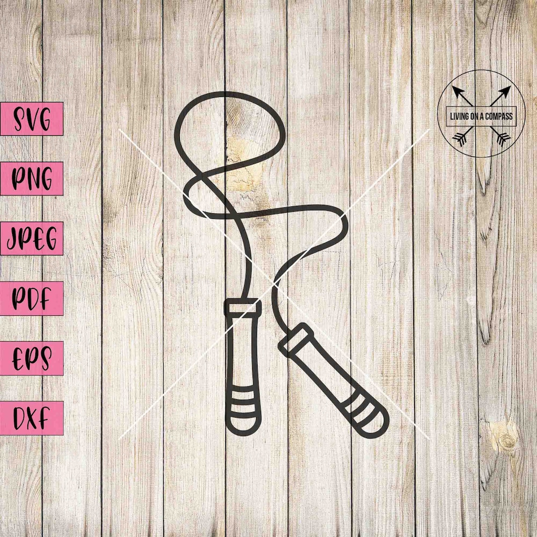 Jump Rope Svg, Jump Rope Png, Jumping Rope, Workout Planner Stickers ...