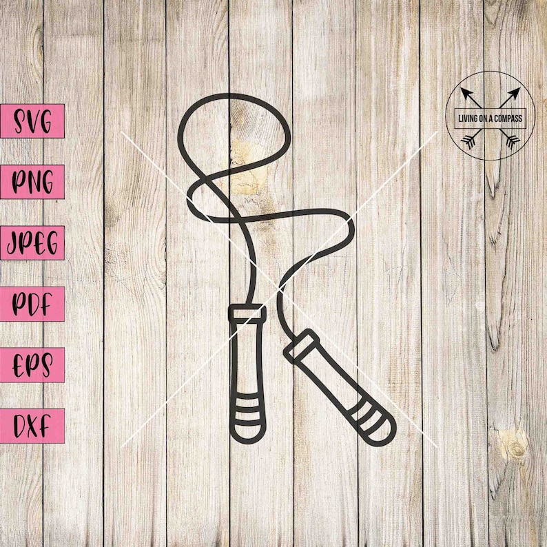 Jump Rope Svg Jump Rope Png Jumping Rope Workout Planner - Etsy