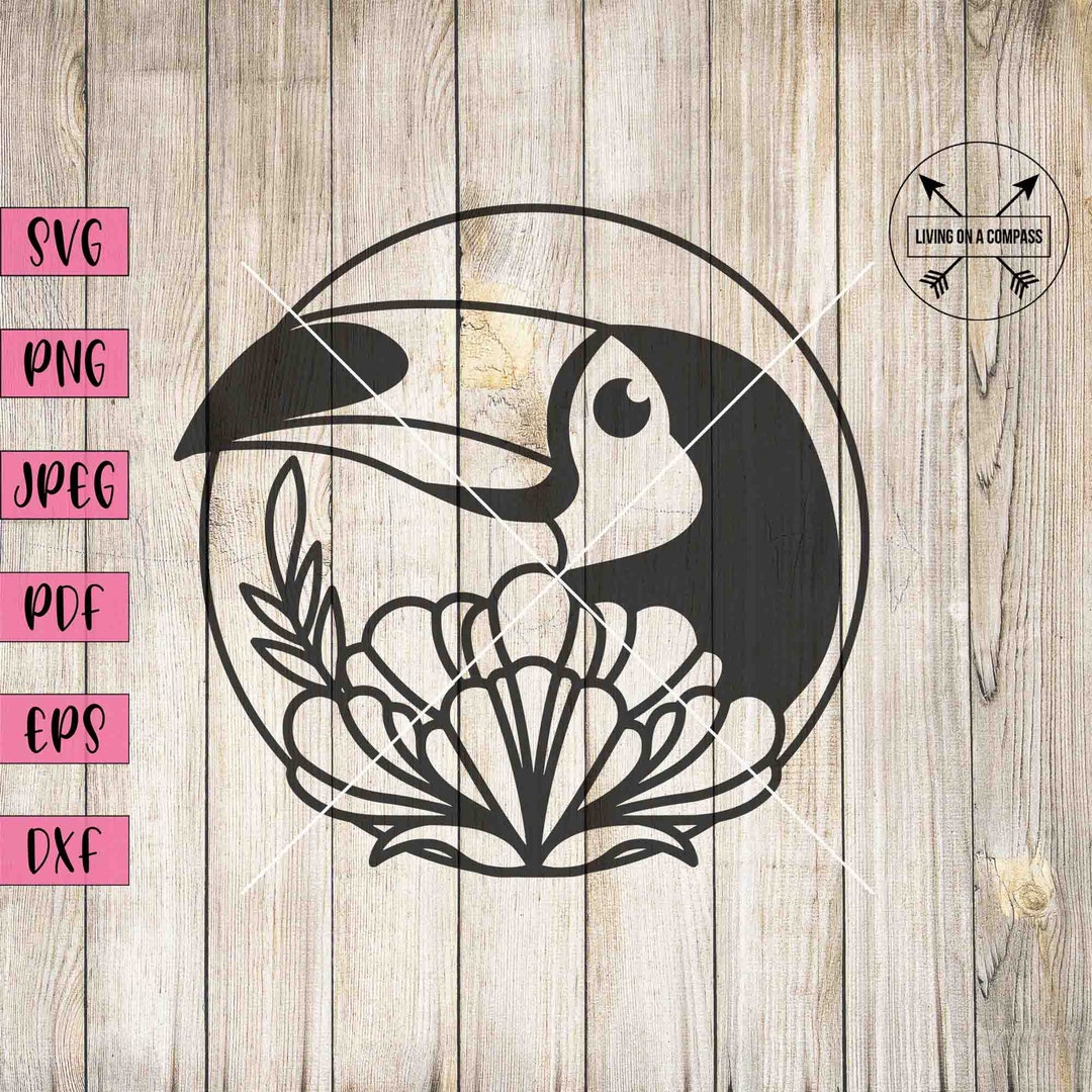 Tukan Plotterdatei, Tukan svg, Tukan svg, Vogel Svg, Vogel Clipart ...