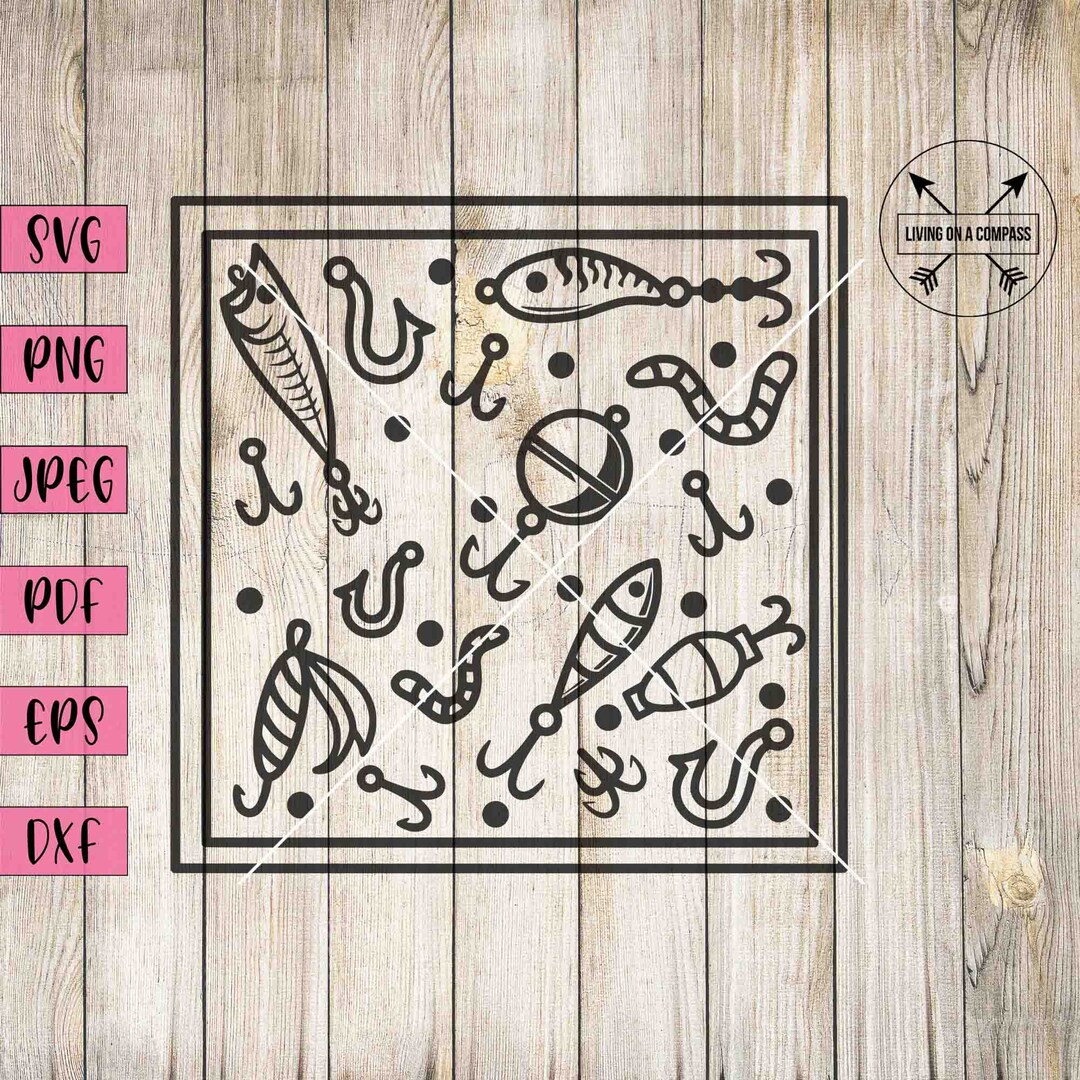 Fish Bait, Fishing Bait, Fishing Svg, Fisherman Svg, Fishing Signs ...