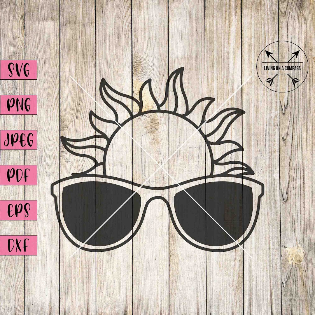 Sunglasses Svg, Shades Png, Sunglasses Clipart, Hello Summer Svg ...