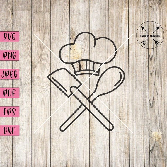 Kitchen Utensils Svg Bakery Clipart Bakery Sign Bakery - Etsy