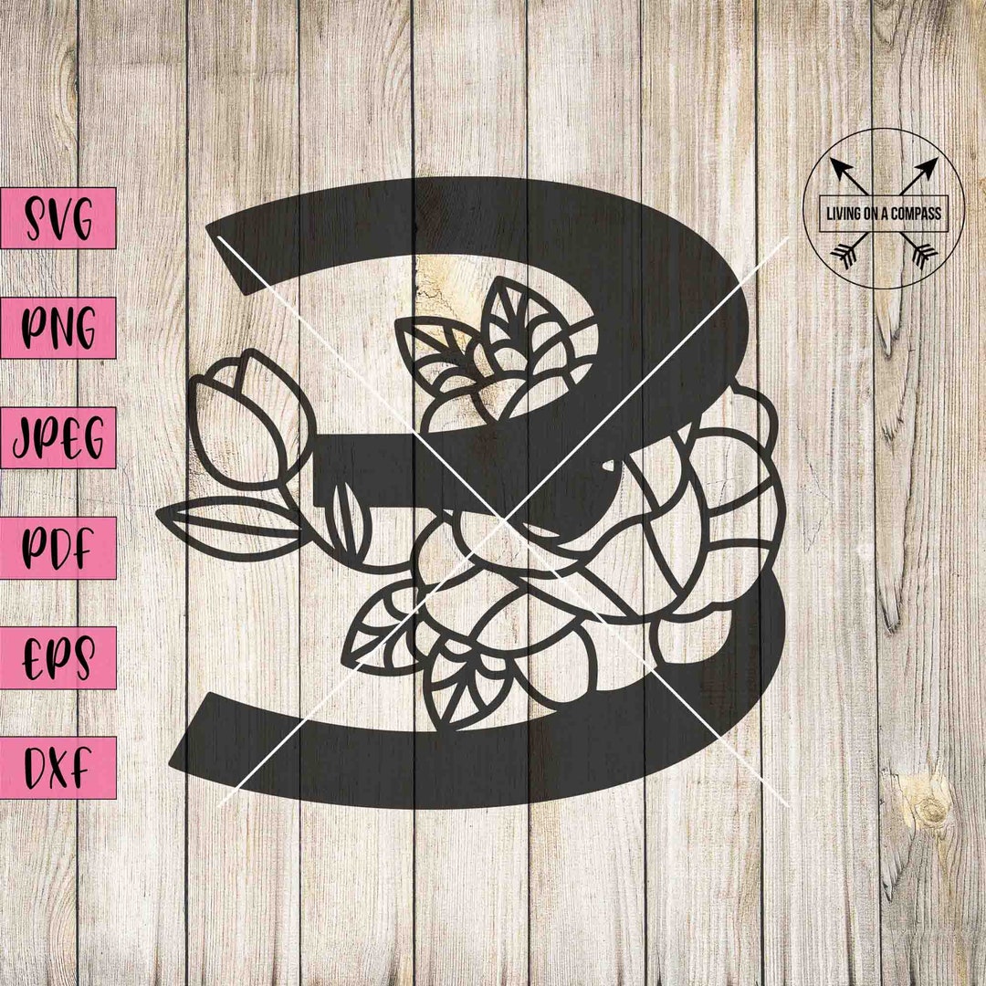 Number 3 Svg, Number Three, Floral Number 3, Number 3 Clipart, Table ...