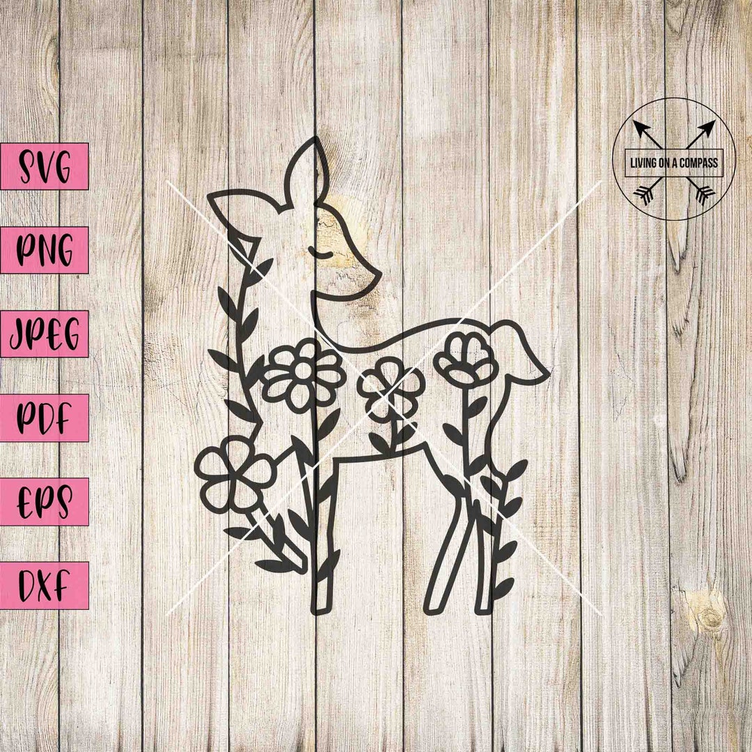 Reh svg Rehkitz svg Reh png Reh Clipart Rehkitz Clipart - Etsy Schweiz
