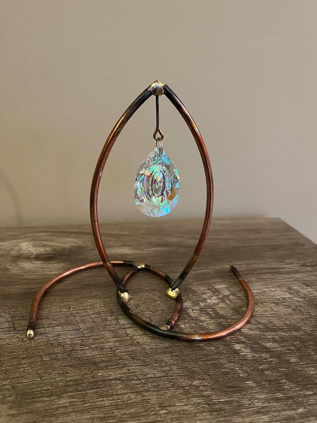 Raindrop Prism Desk Sculpture - Etsy